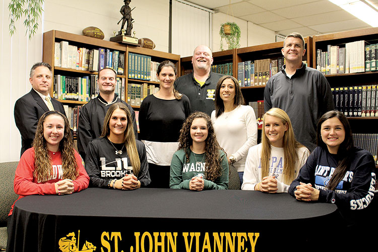 SJV Student Athletes Commit to Their Colleges - Two River Times