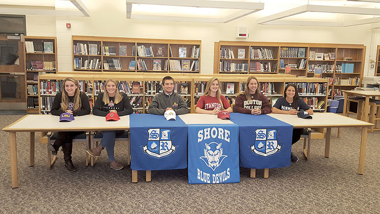 Shore Student Athletes Commit To Their Colleges - Two River Times