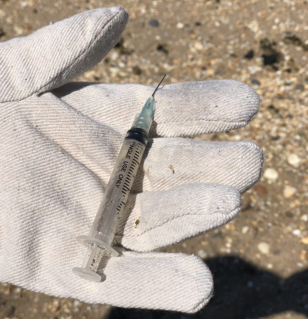 Syringes Wash Up, Shut Down Local Beaches - Two River Times