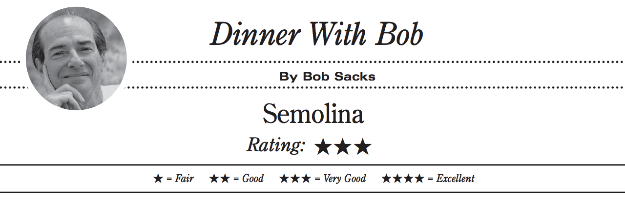 Restaurant Review: Semolina - Two River Times