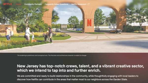 Netflix Launches Website to Update Studio Project - Two River Times